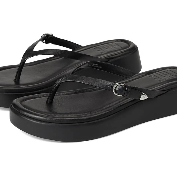 Frye | Shoes | Frye Maya Buckle Thong Platform Sandal 8 | Poshmark